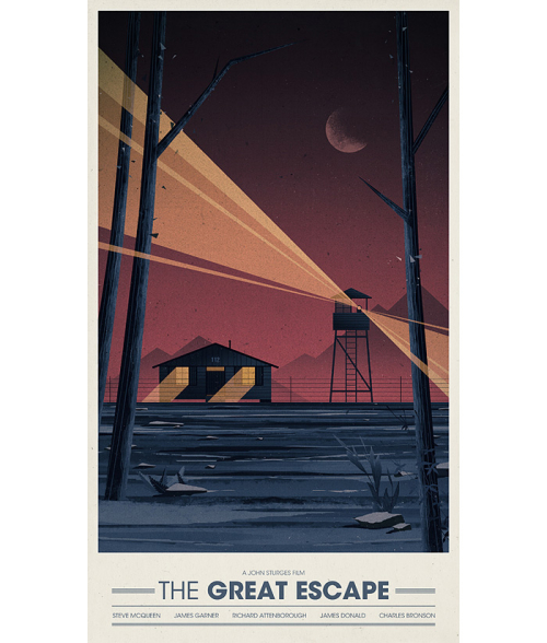 The Great Escape Archives - Home of the Alternative Movie Poster -AMP-