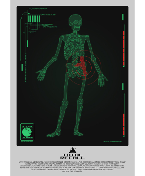 Total Recall Archives - Home of the Alternative Movie Poster -AMP-