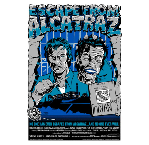 Escape from Alcatraz Archives - Home of the Alternative Movie Poster -AMP-