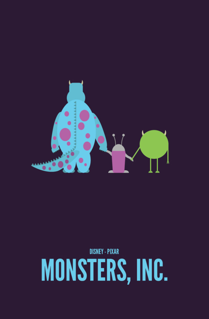 Monsters, Inc. Archives - Home of the Alternative Movie Poster -AMP-
