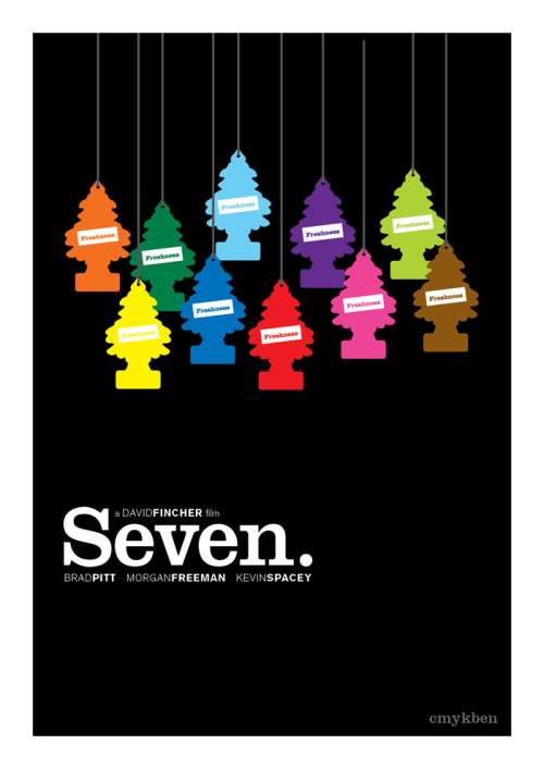 Seven Archives - Home of the Alternative Movie Poster -AMP-