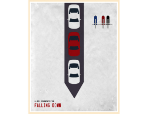 Falling Down Archives - Home of the Alternative Movie Poster -AMP-