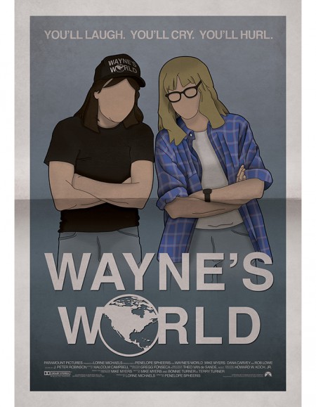 Wayne's World Archives - Home of the Alternative Movie Poster -AMP-