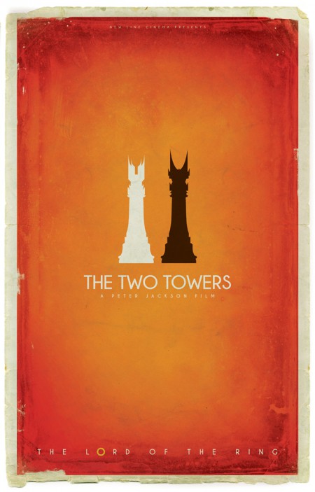 The Two Towers Archives - Home of the Alternative Movie Poster -AMP-