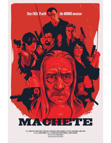 Machete Archives - Home of the Alternative Movie Poster -AMP-