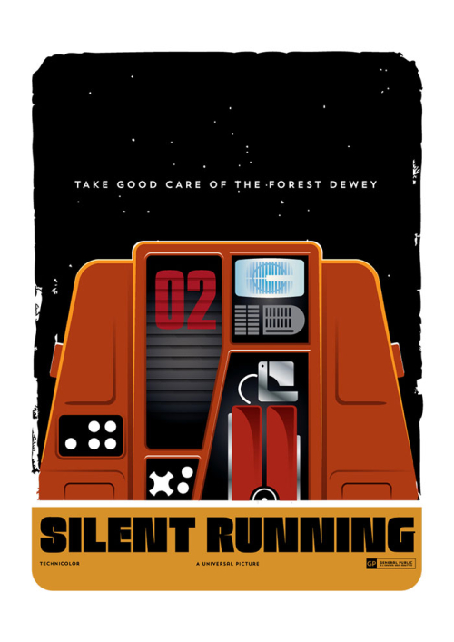 Silent Running Archives - Home of the Alternative Movie Poster -AMP-