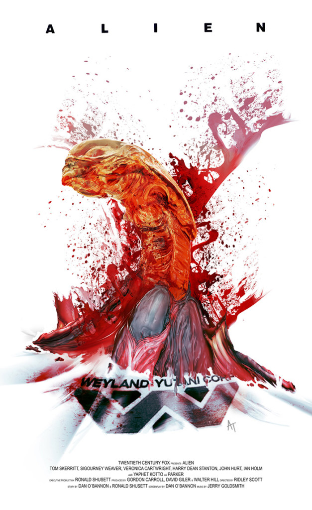 Alien Archives - Home of the Alternative Movie Poster -AMP-