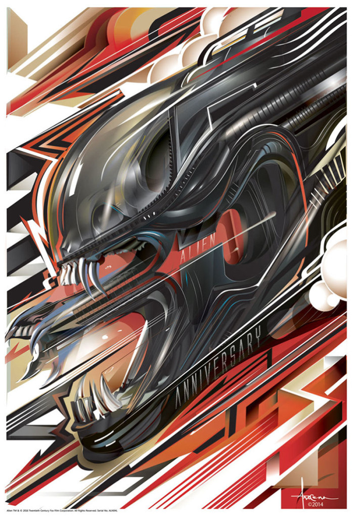 Alien Archives - Home of the Alternative Movie Poster -AMP-