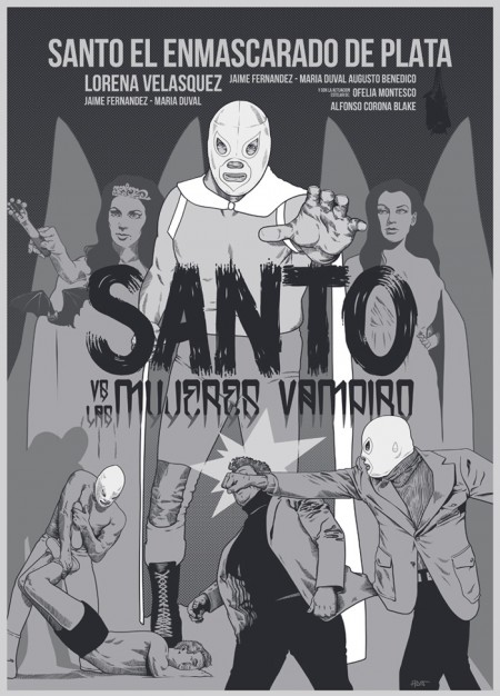 Santo Archives - Home of the Alternative Movie Poster -AMP-