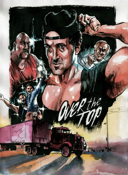 Over the Top Archives - Home of the Alternative Movie Poster -AMP-