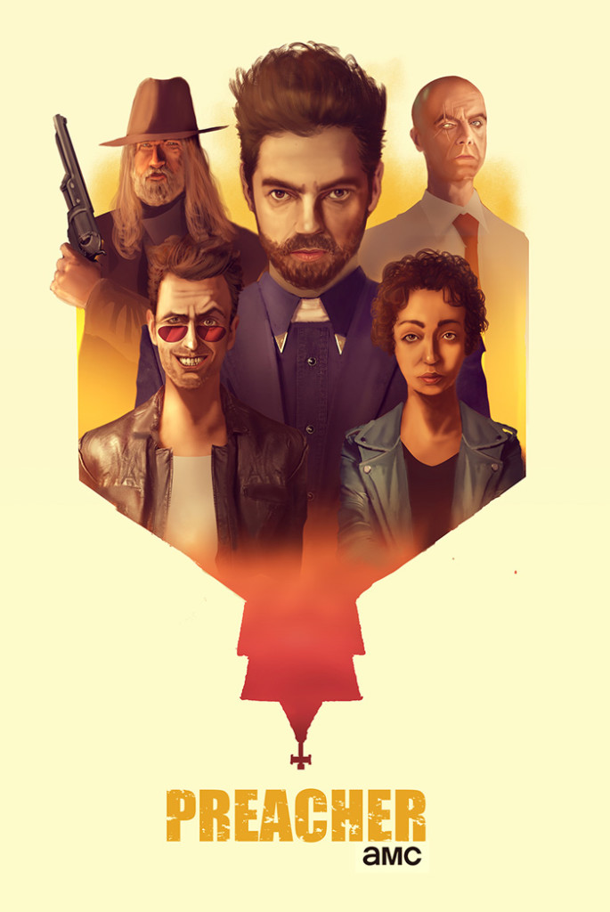 Preacher Archives - Home of the Alternative Movie Poster -AMP-
