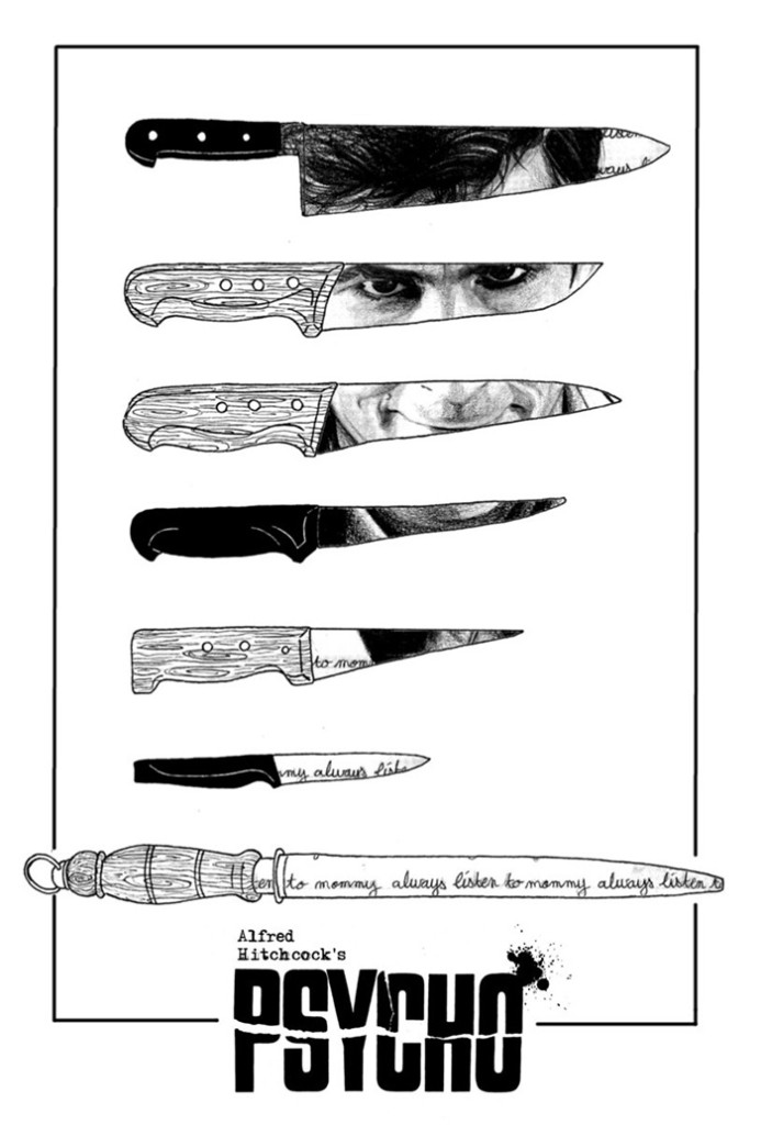 Psycho Archives - Home of the Alternative Movie Poster -AMP-