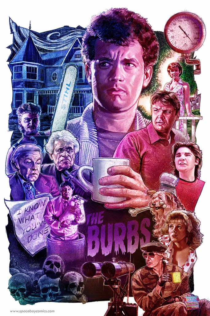 The 'Burbs Archives - Home of the Alternative Movie Poster -AMP-