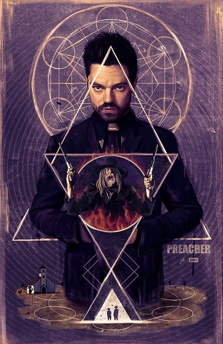 Preacher Archives - Home of the Alternative Movie Poster -AMP-