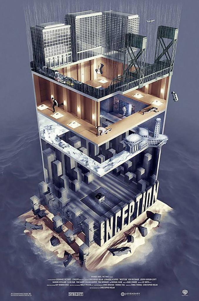 Inception Archives - Home of the Alternative Movie Poster -AMP-