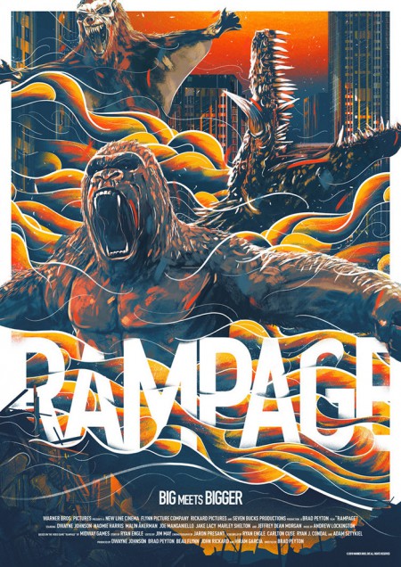 Rampage Archives - Home of the Alternative Movie Poster -AMP-
