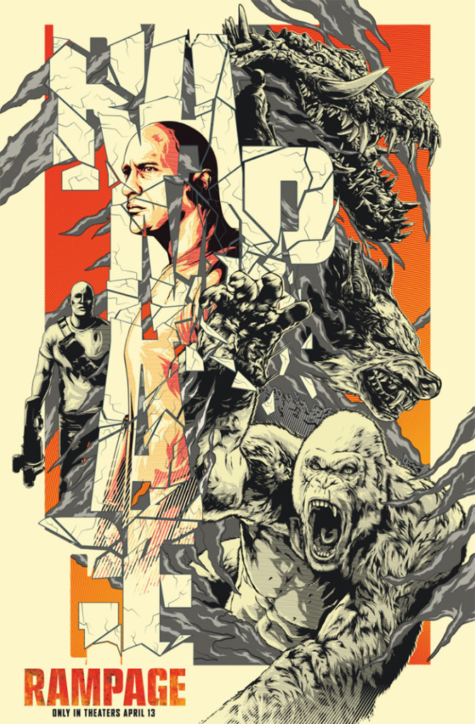 Rampage Archives - Home of the Alternative Movie Poster -AMP-