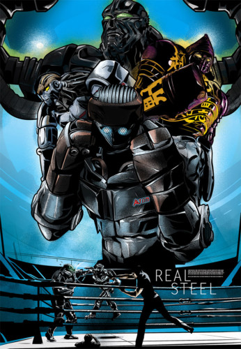 Real Steel Archives - Home of the Alternative Movie Poster -AMP-