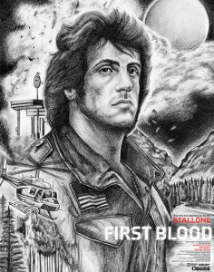 First Blood Archives - Home of the Alternative Movie Poster -AMP-
