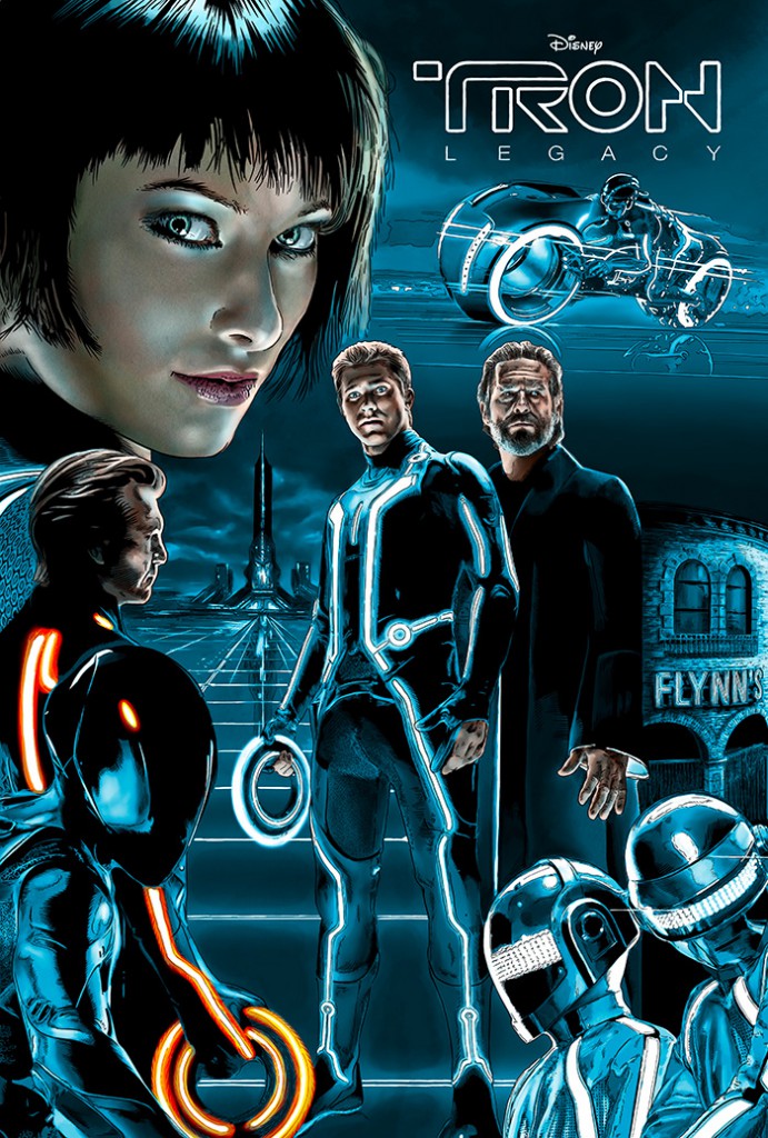 TRON: Legacy Archives - Home of the Alternative Movie Poster -AMP-
