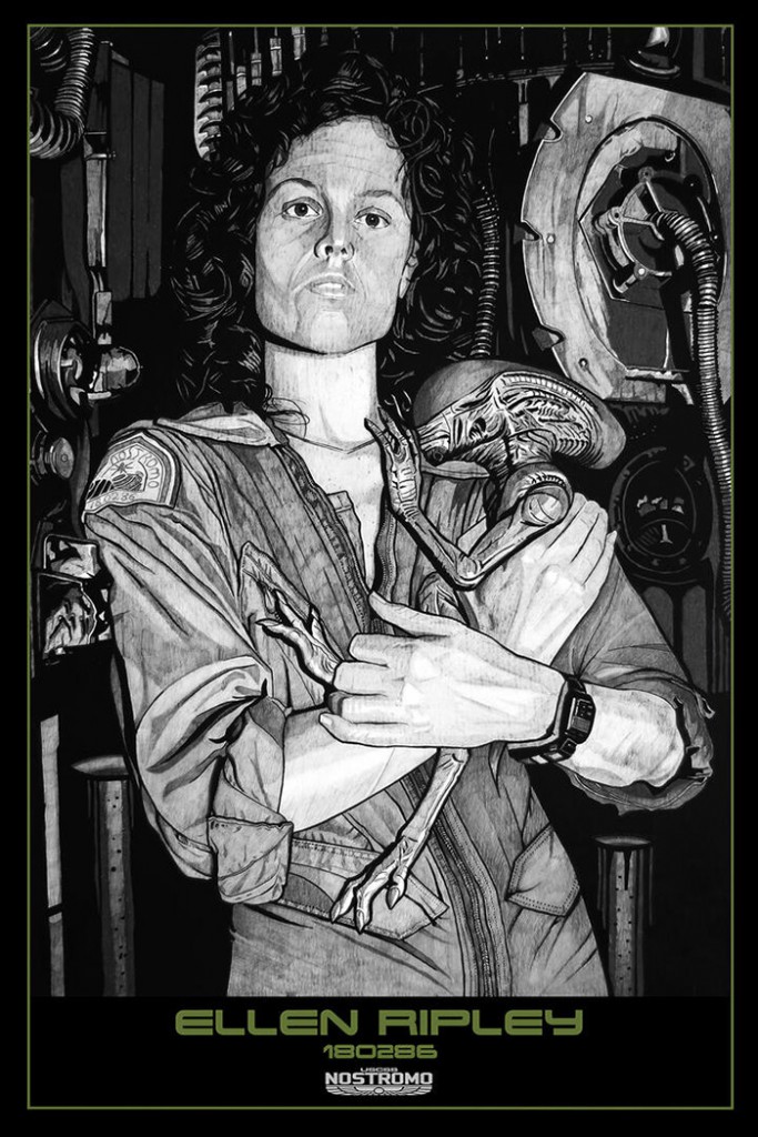 Alien Archives - Home of the Alternative Movie Poster -AMP-