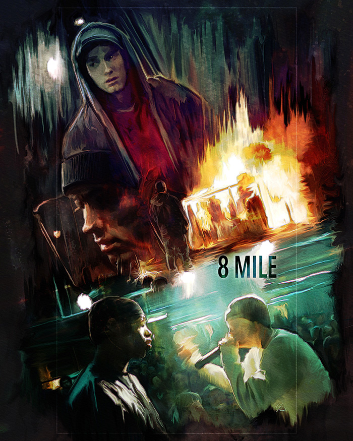 8 Mile Movie Poster 8 Mile Movie Poster
