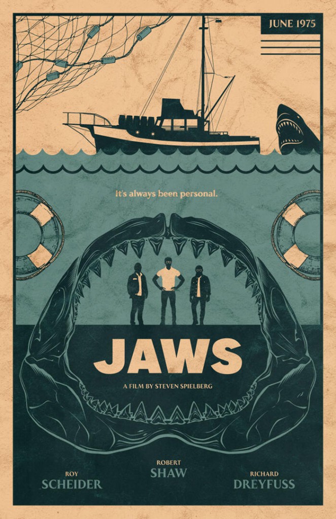 Jaws Archives - Home of the Alternative Movie Poster -AMP-