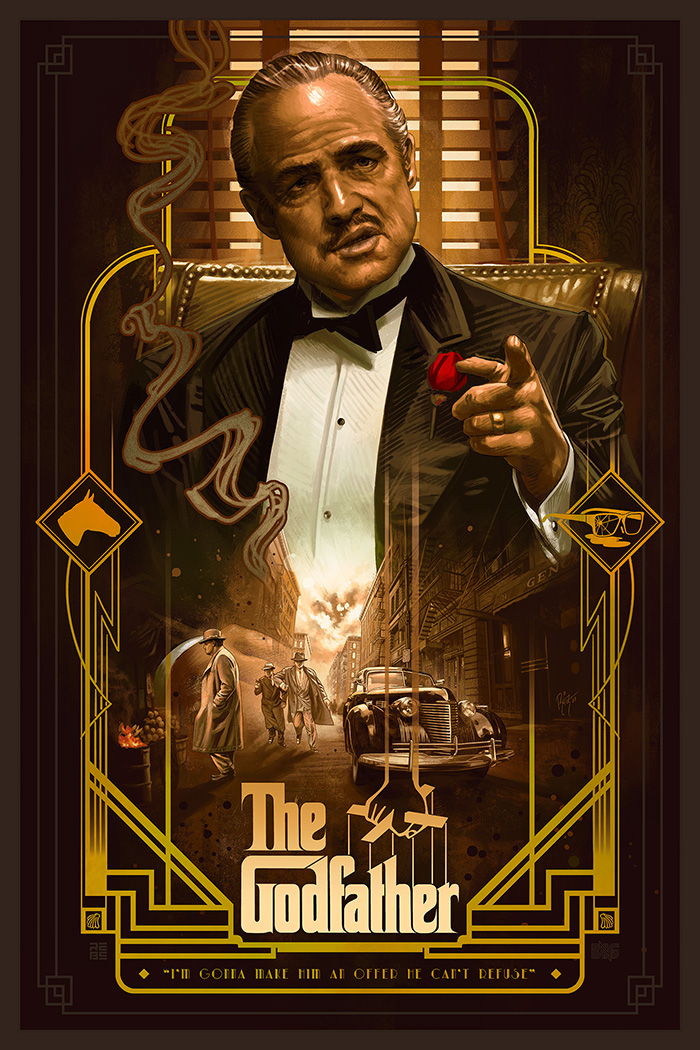 The Godfather Movie Poster